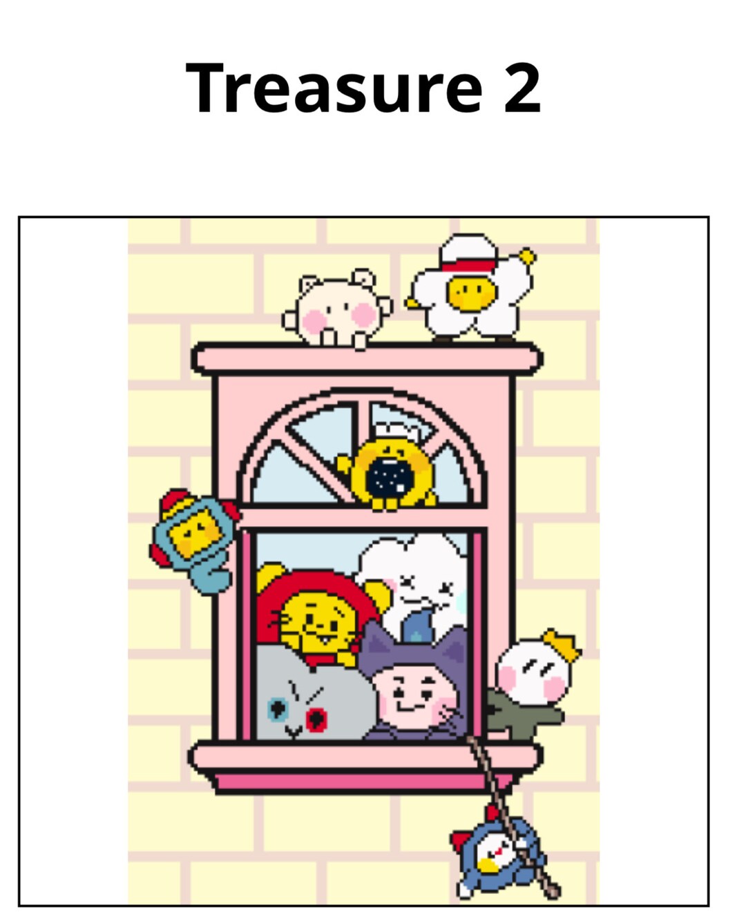 Treasure TRUZ Cross Stitch Pattern - Etsy