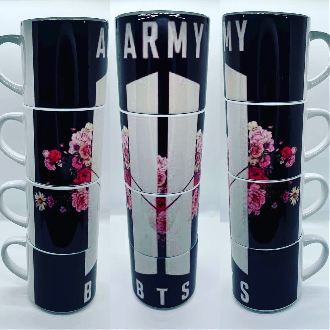 Bts Mugs and Stackable Mugs - Etsy