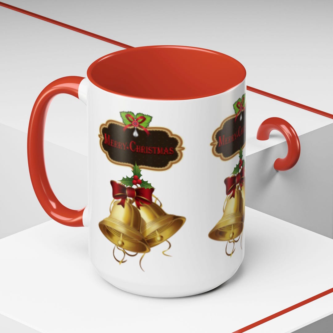 Christmas Bells Mug, Christmas Gift, Christmas Coffee Mug, Mom Gift ...