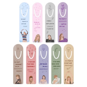 Taylor Swift Eras Bookmarks Swiftbooks Collection: 1989 - Etsy