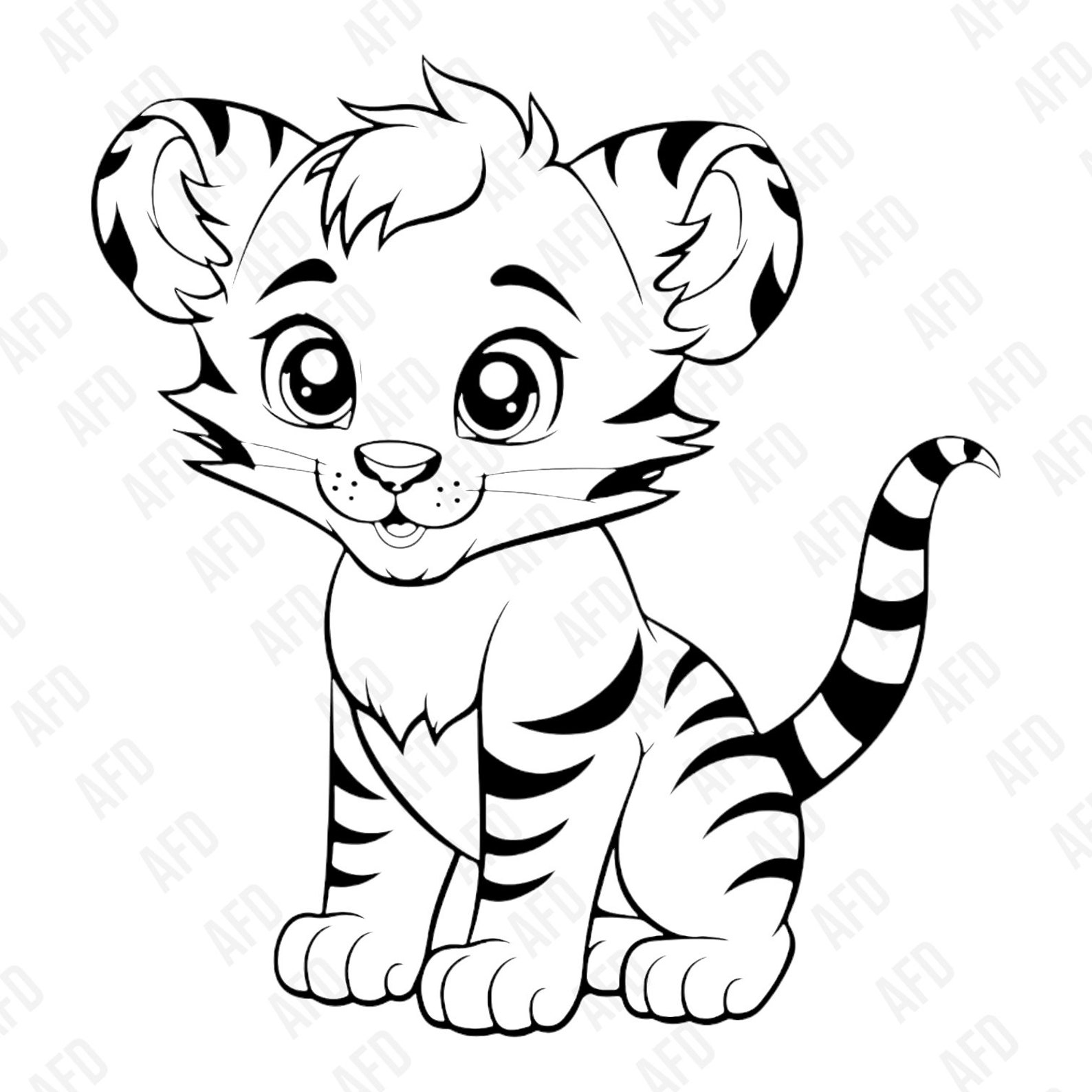 50 Animals Coloring Pages for Kids, Coloring Pages, Kids Coloring ...