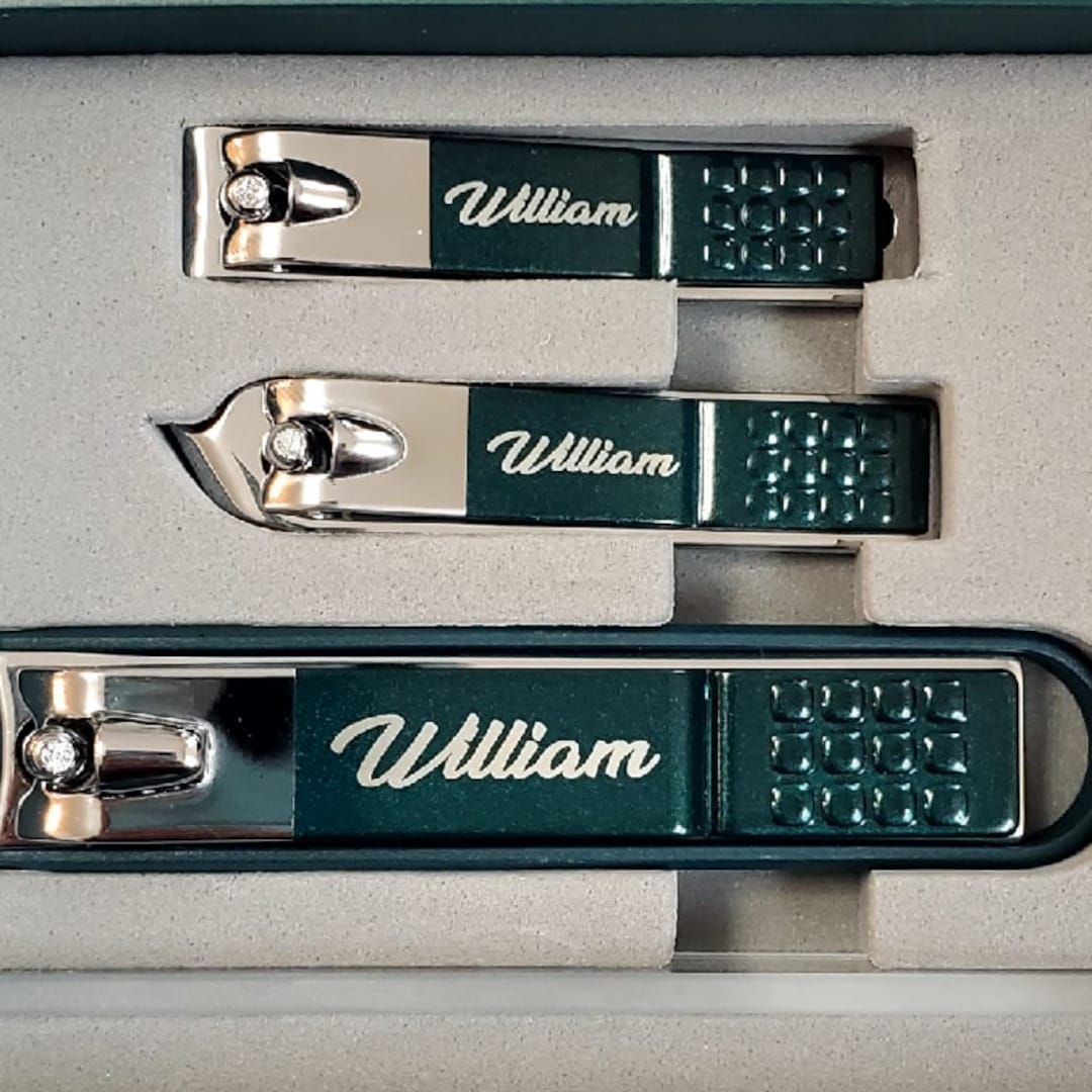 Customized Three Nail Clippers, Stainless Steel Nail Cutter, Toenail ...