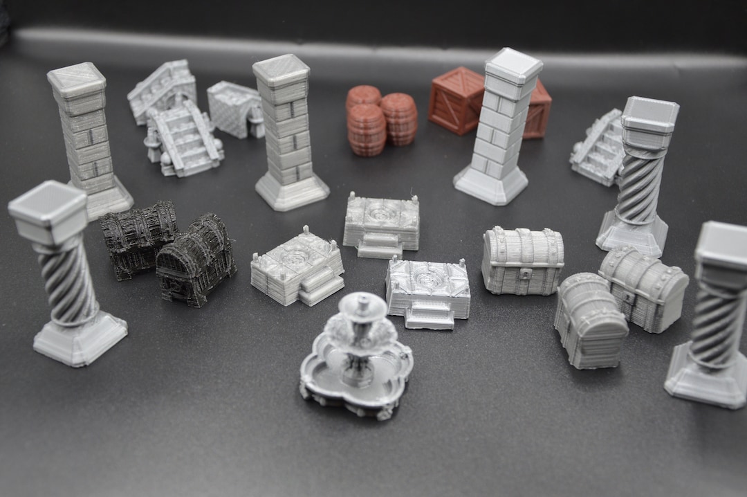 Terrain to Dnd, RPG, Miniatures, 3d Elements to Dnd - Etsy