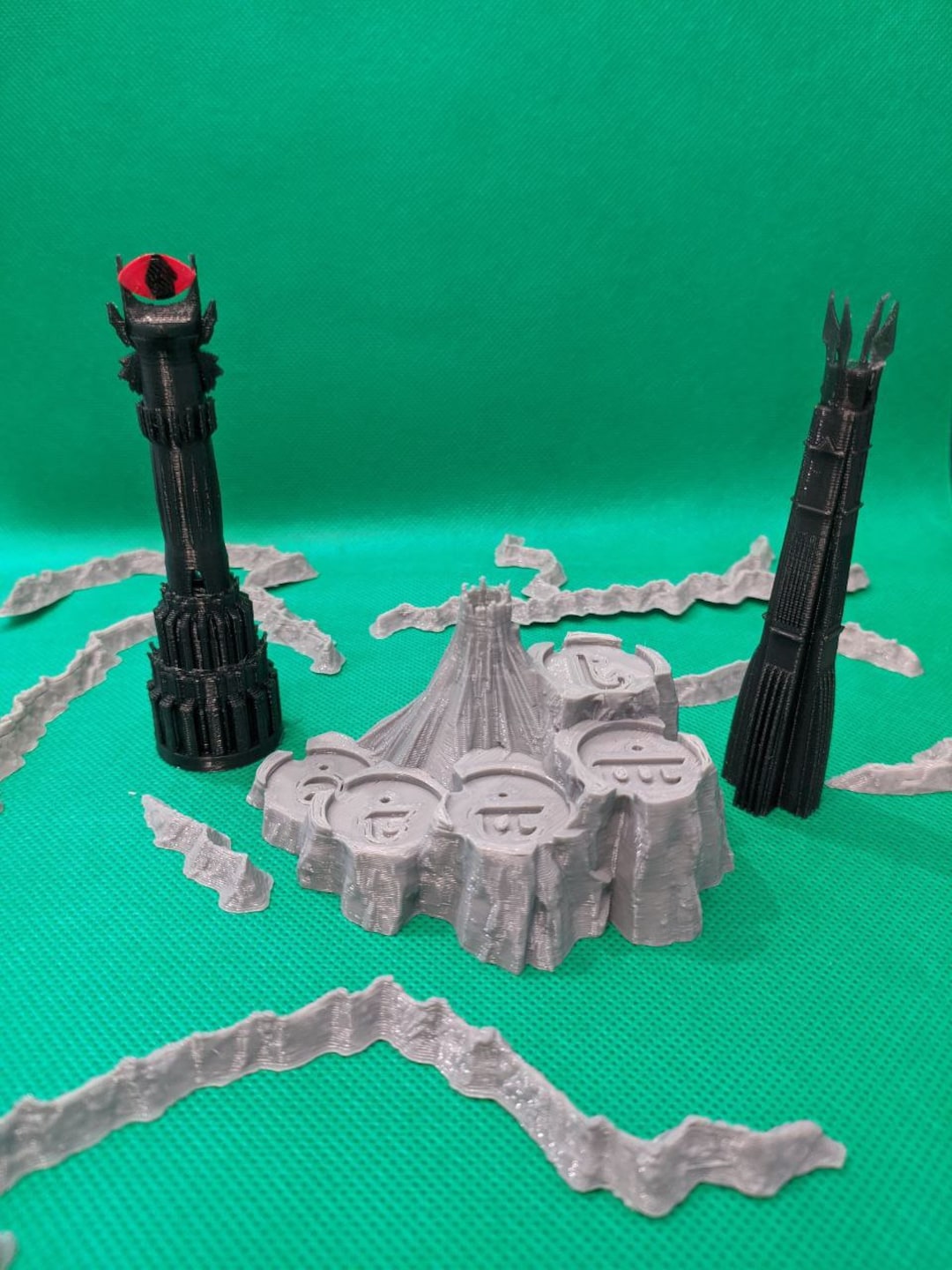 War of the Ring 3d Set of Elements, 3d Elements for the Tabletop Game ...