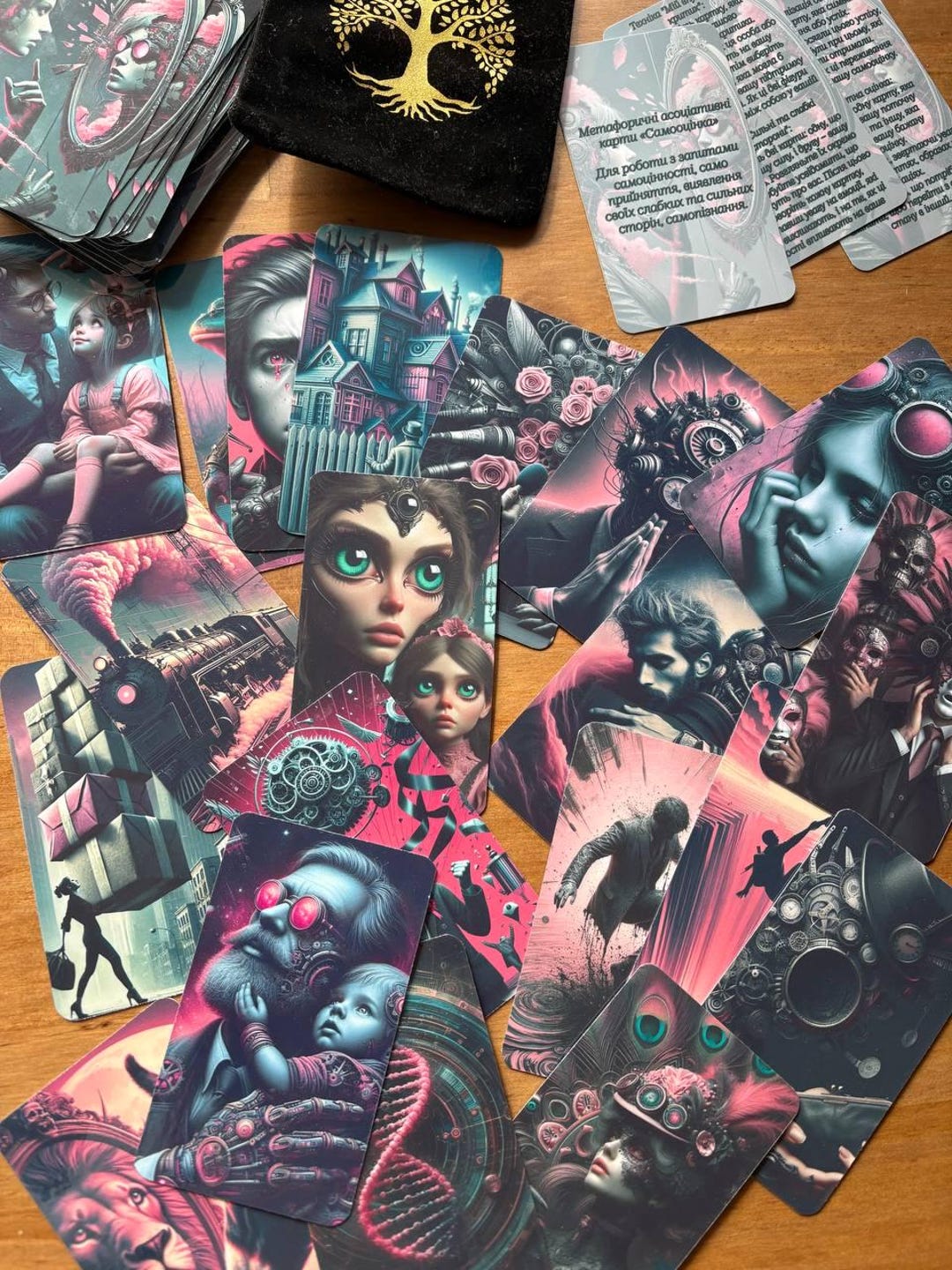 Associative Metaphor Cards "echoes of Self:", Contemplative System ...