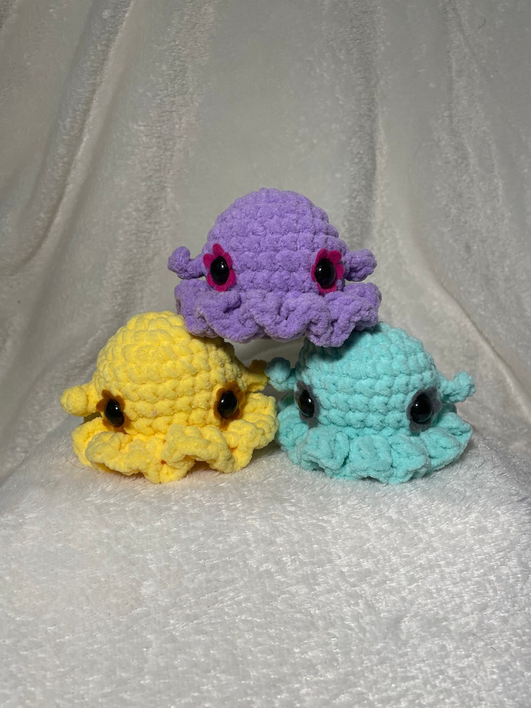 Dumbo Octopus Crochet Plush, Octo Plushie - Etsy