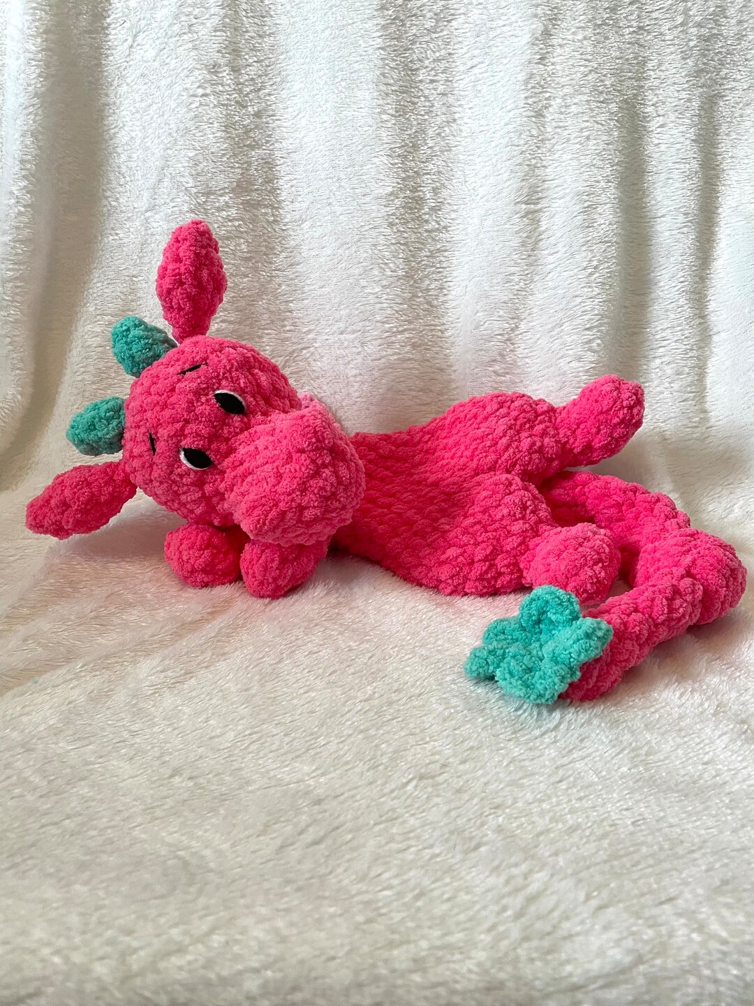 Pink Dragon Snuggler, Crochet Snuggie, Baby Bkanket Snuggle - Etsy