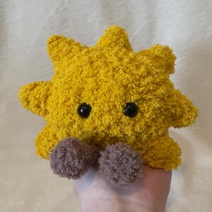 Fluffy Sun Crochet Plush, Sunshine Jellycat Inspired Toy, Handmade ...