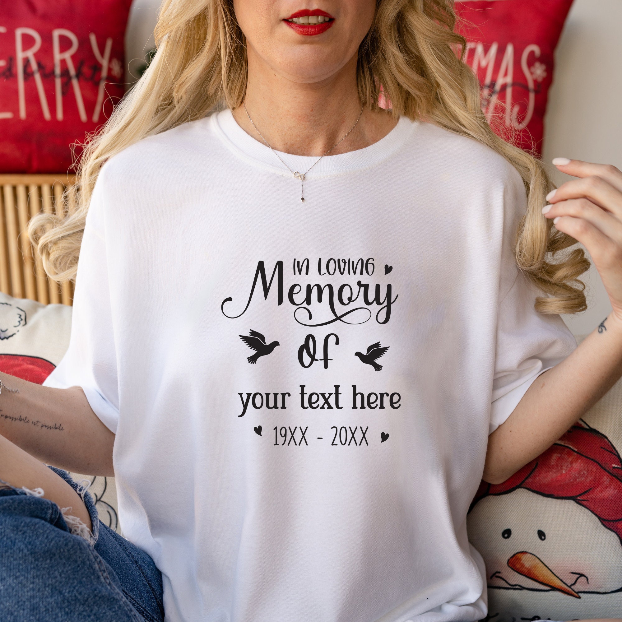 Top Selling T Shirt in Loving Memory Tee Shirt Customized T - Etsy