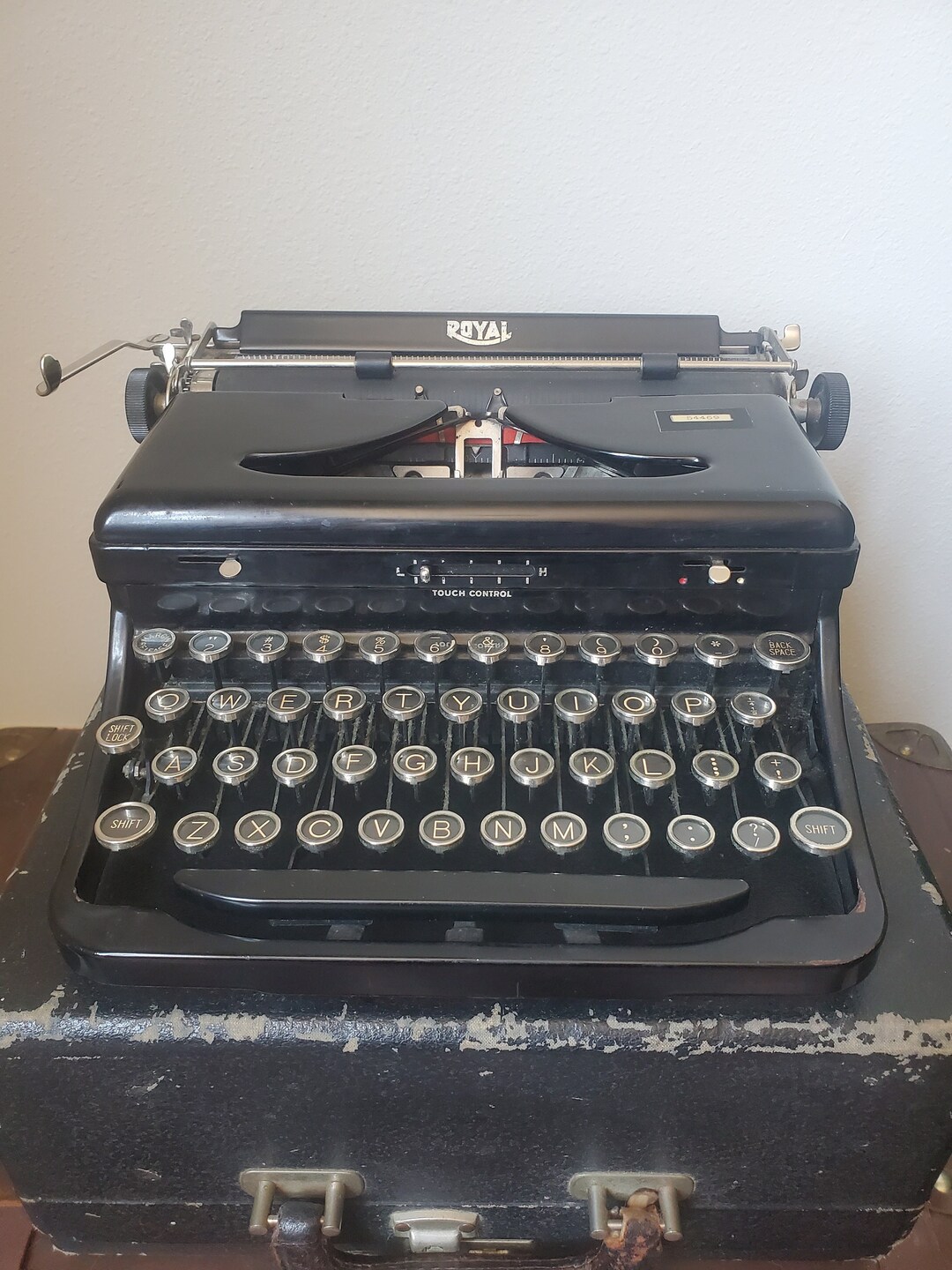 Vintage Royal Black Typewriter - Etsy