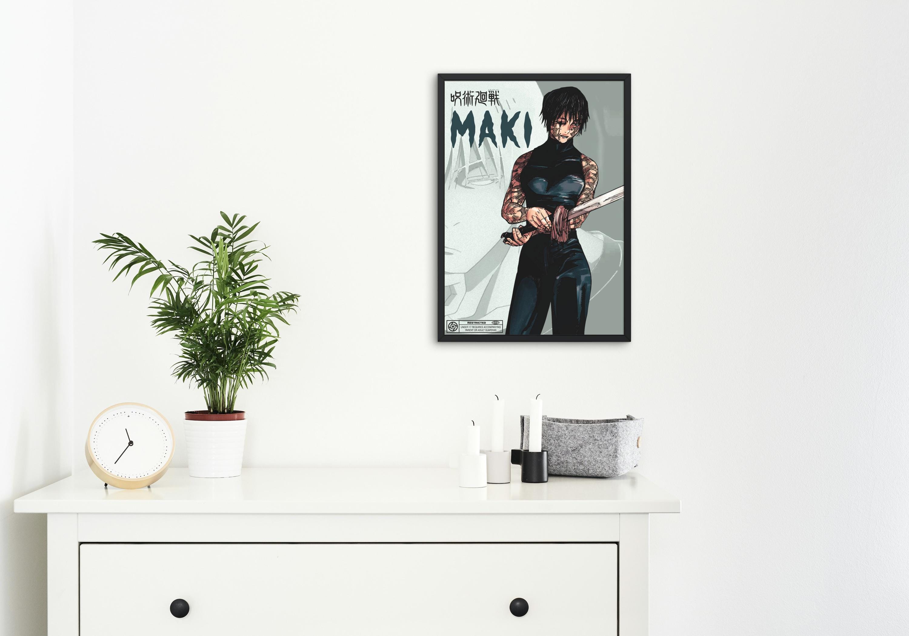 Poster Maki & Toji - Jujutsu Kaisen - Etsy