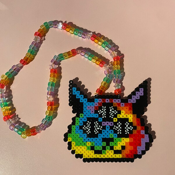 Perler Bead Necklace - Etsy