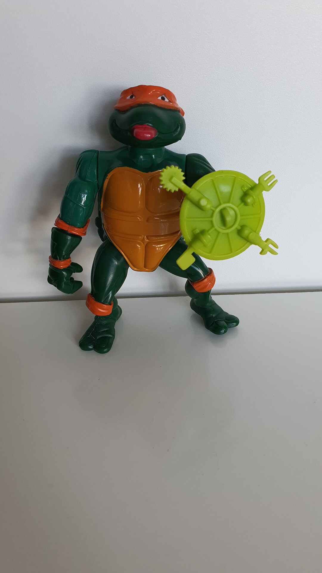 Vintage 1989 TMNT Action Figure - Wind-up Rock 'N Roll Michaelangelo - Etsy