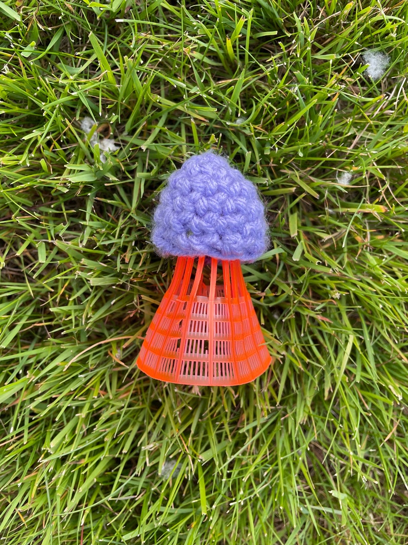 Cute Crochet Badminton Birdie Cover - Etsy