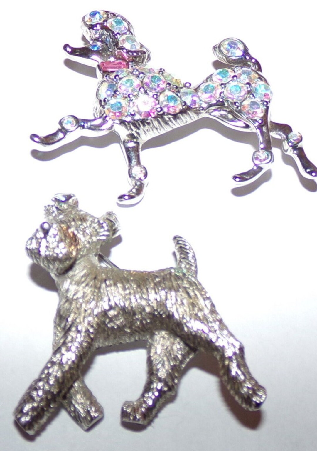 Beautiful Trifari and Boucher Dog Pin Lot-fun!! - Etsy