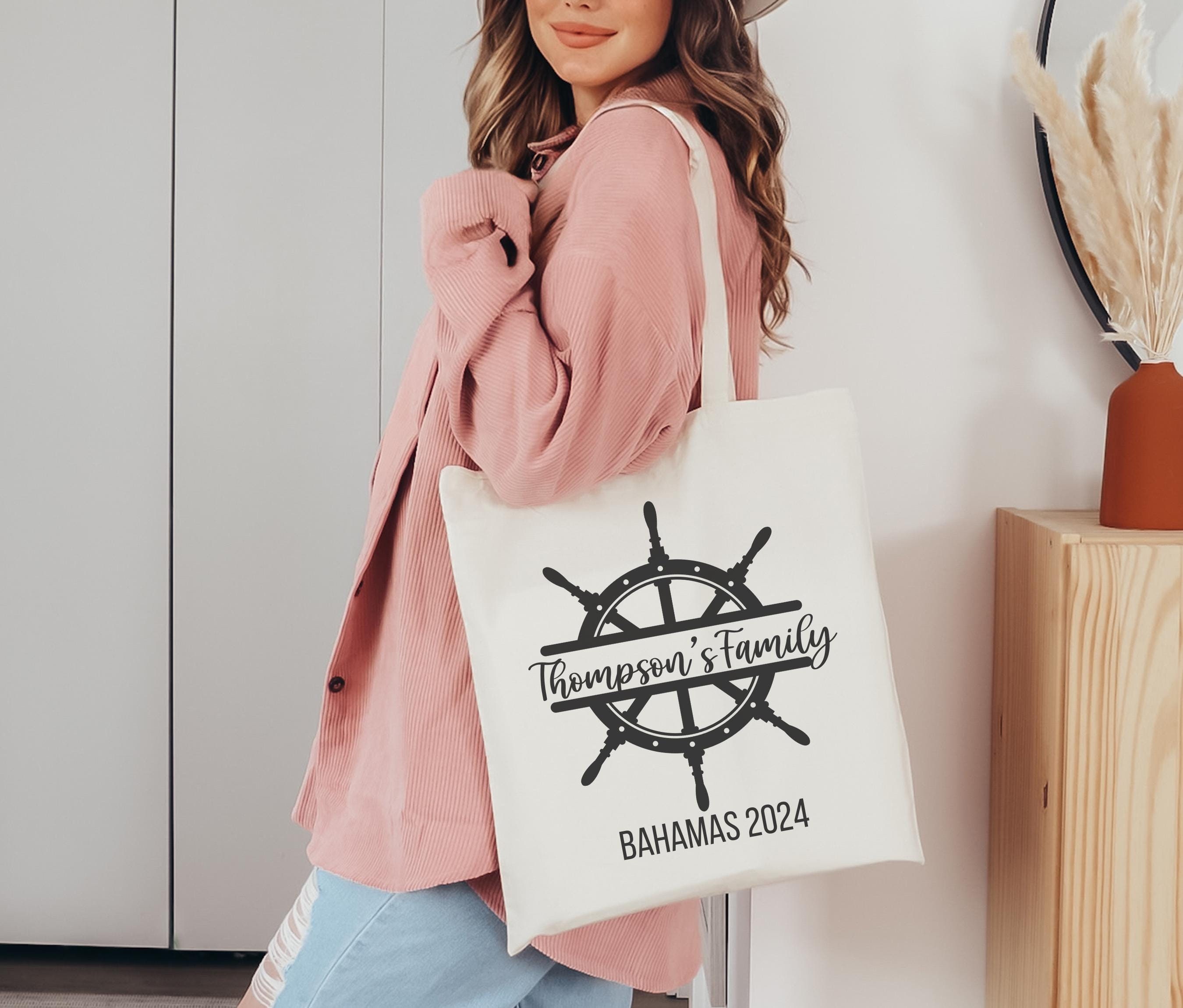 Personalized Cruise Ship Bag, Custom Cruise Bag, Cruise Vacation Tote ...