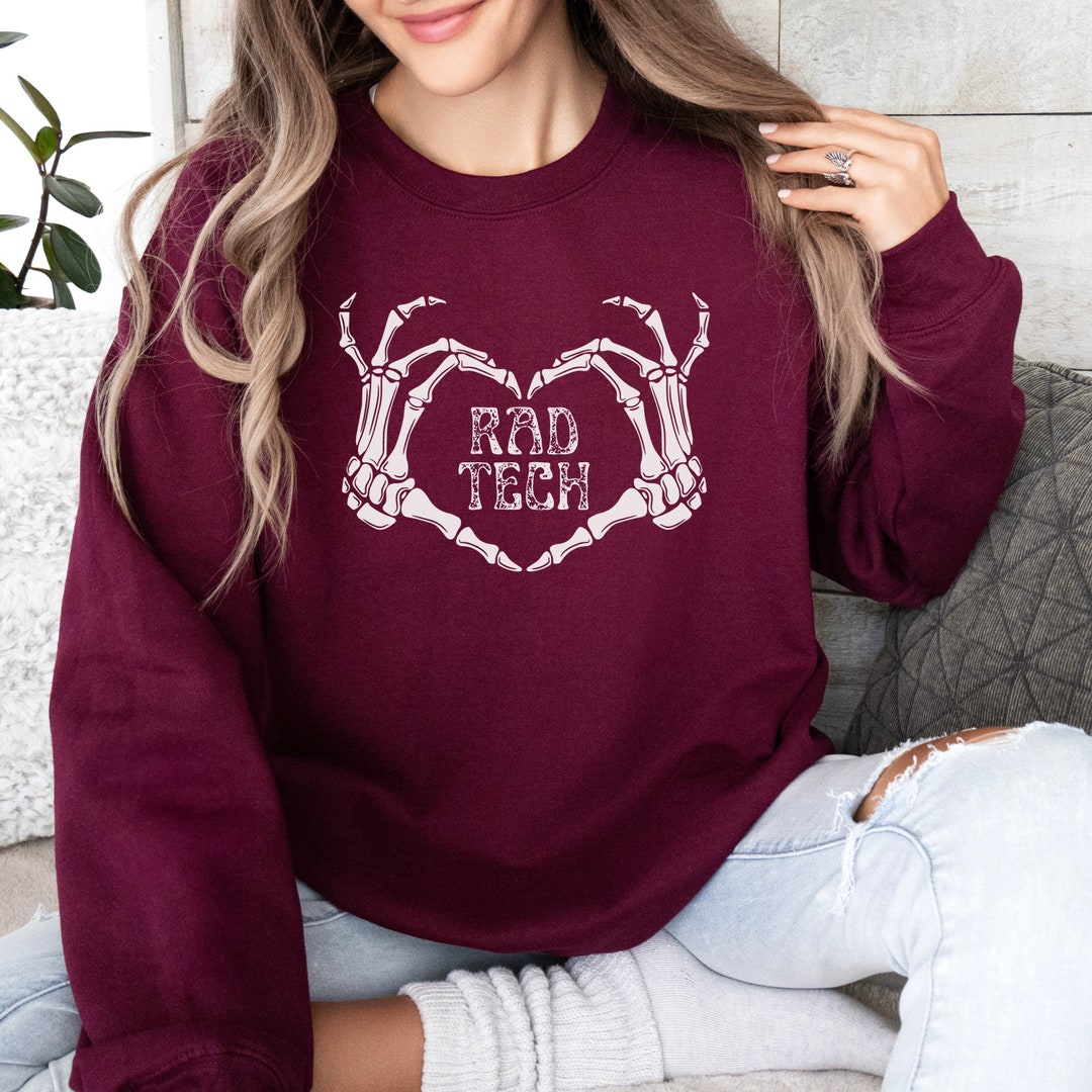 X-ray Tech Sweatshirt,radiology Department Sweater,rad Tech Gifts, X ...