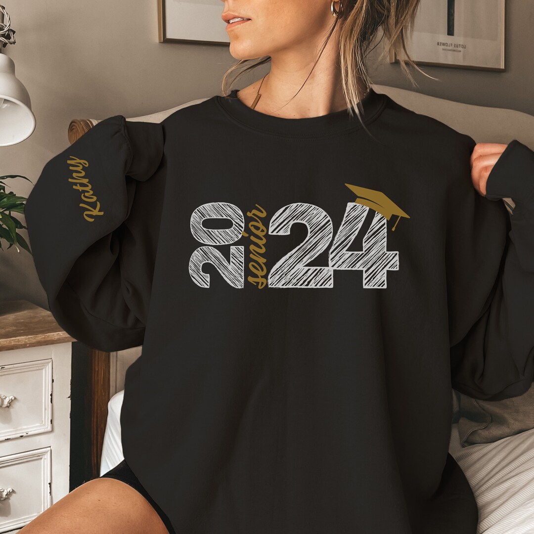 Personalized Senior 2024 Sweatshirt,class of 2024 Sweatshirt,custom ...