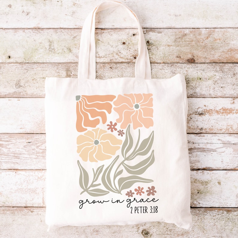 Christian Tote Bag for Bible Tote Bag Church Bag,boho Christian Bag ...