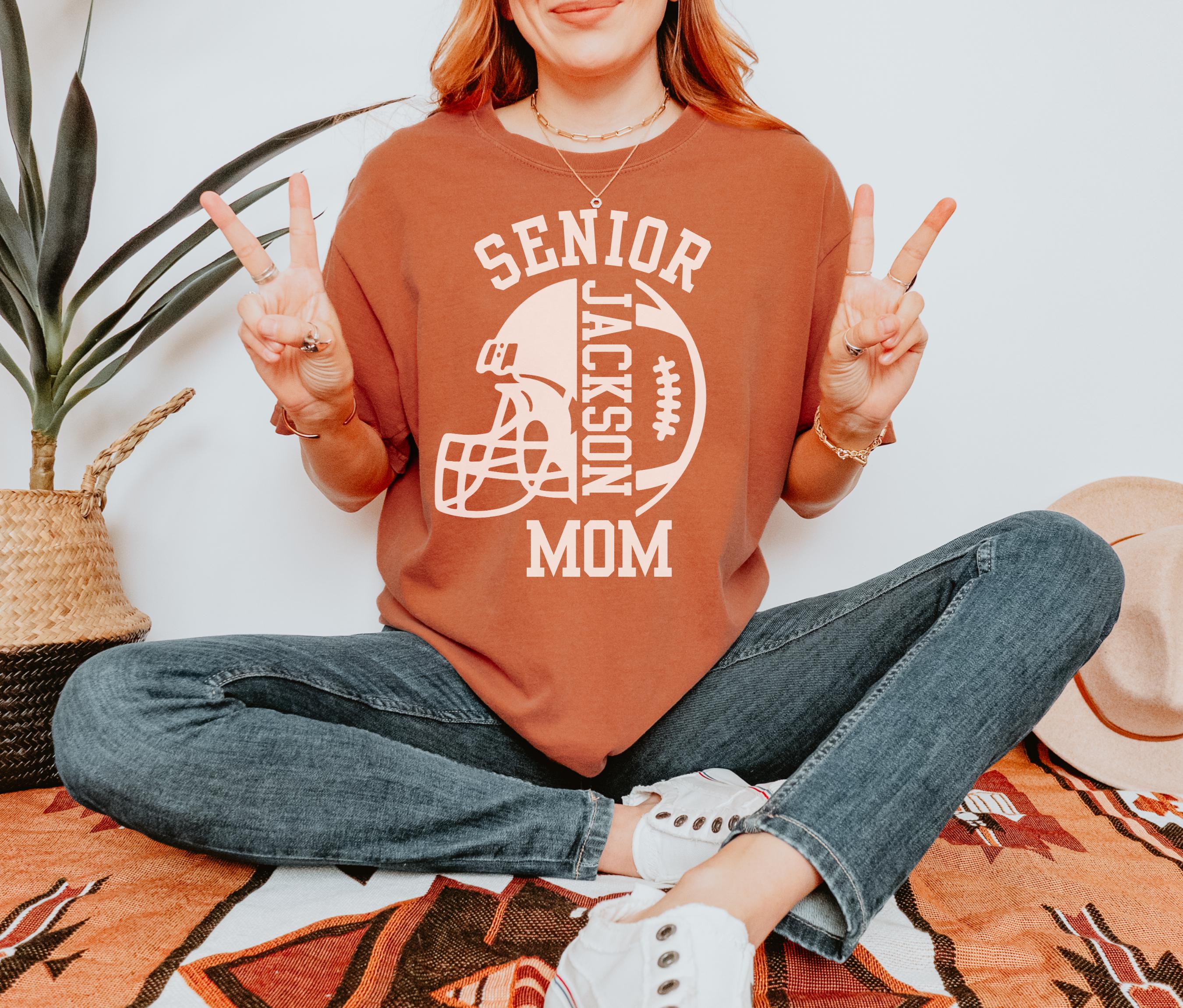 Custom Senior Football Mom Shirt,football Mom Shirt,personalized Senior ...