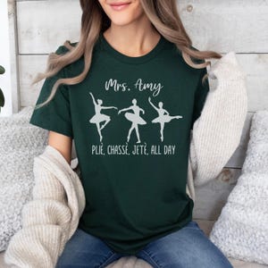Custom Dance Teacher Shirt,dance Shirt, Dance Teacher Gift for Dancer ...
