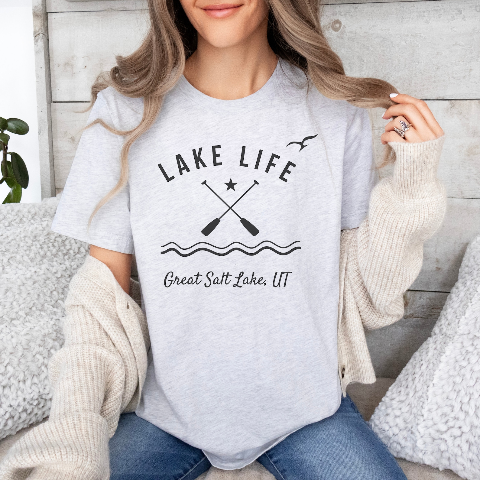 Custom Lake Life Shirt,personalized Lake Vacation Shirt,lake Life ...
