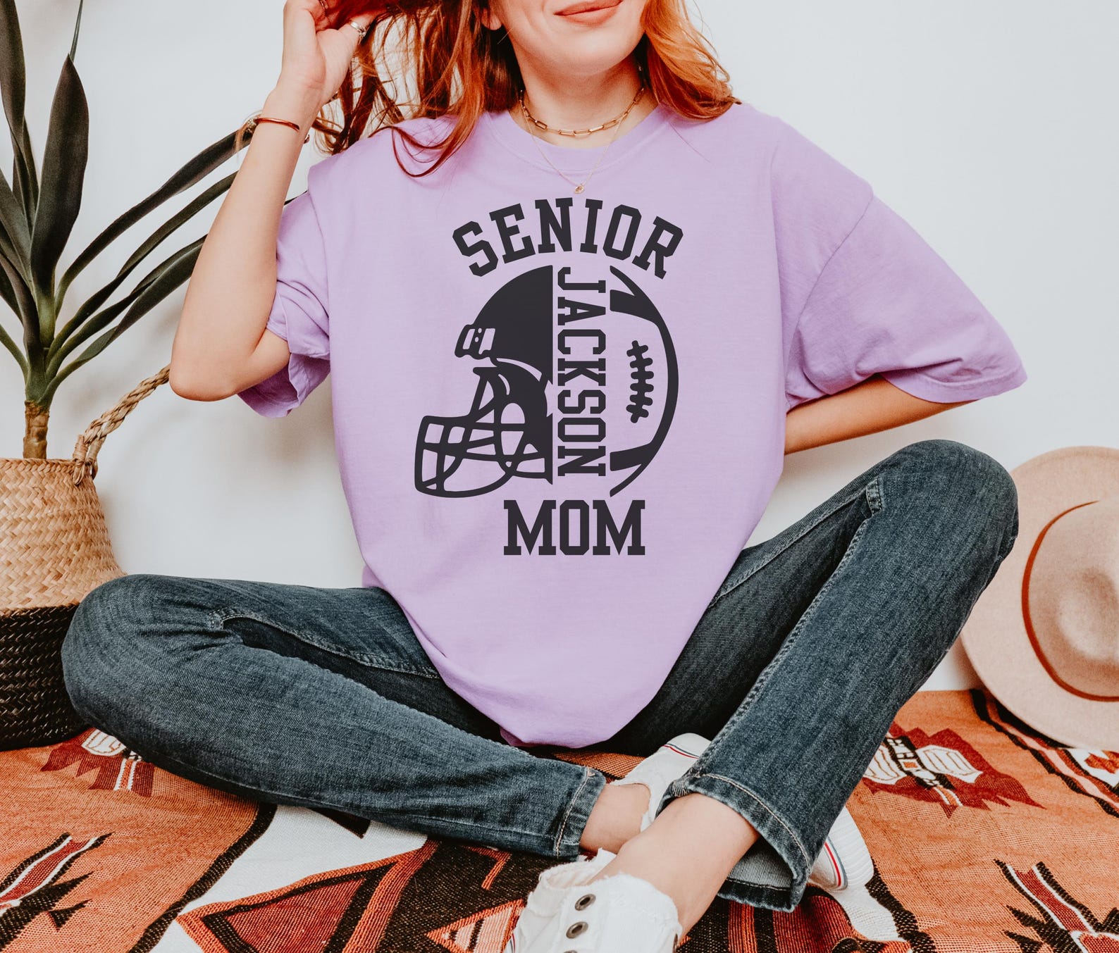 Custom Senior Football Mom Shirt,football Mom Shirt,personalized Senior ...
