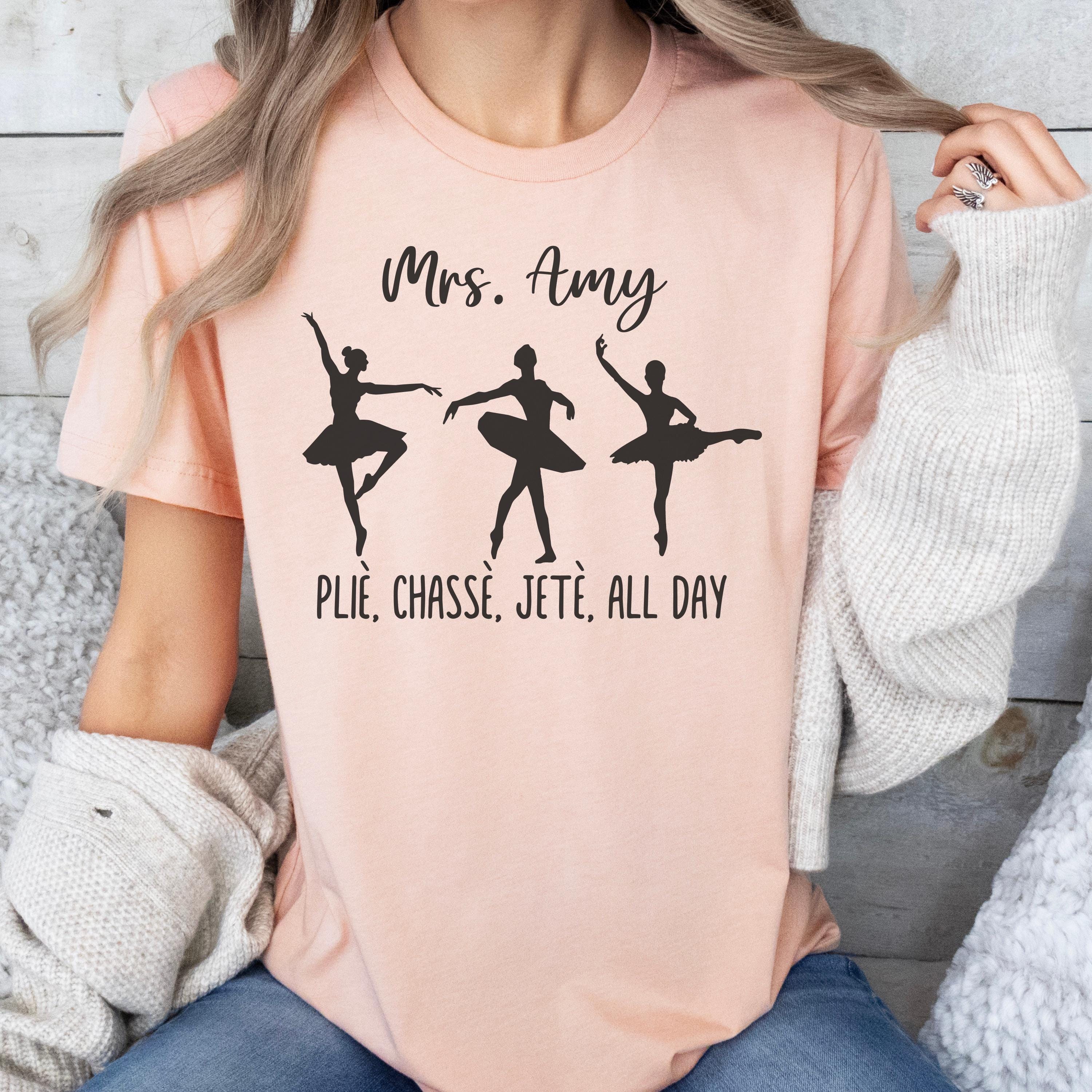 Custom Dance Teacher Shirt,dance Shirt, Dance Teacher Gift for Dancer ...