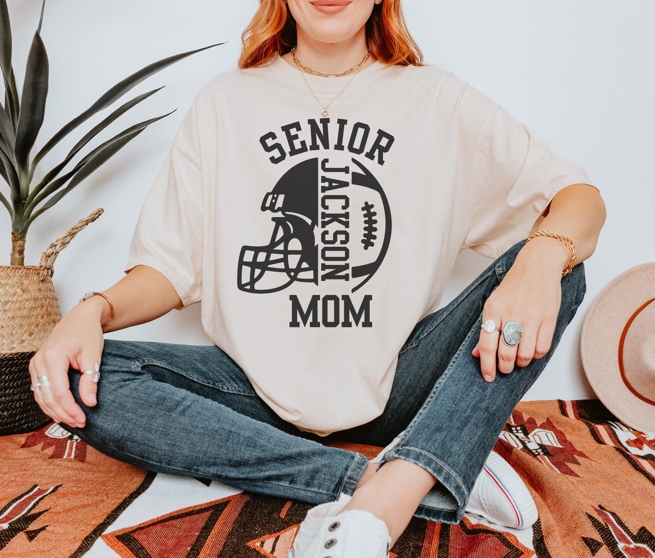 Custom Senior Football Mom Shirt,football Mom Shirt,personalized Senior ...