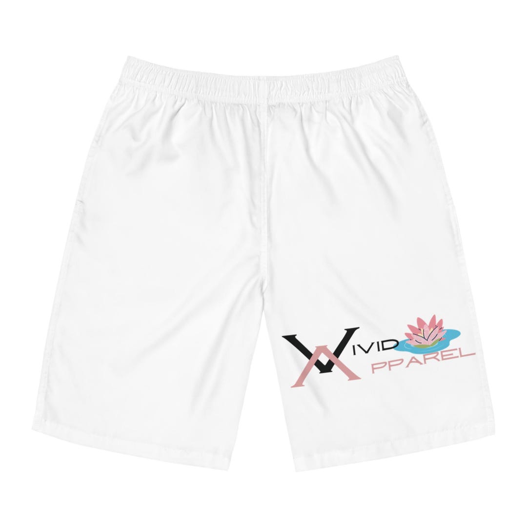 Men's White Vivid Apparel Shorts - Etsy