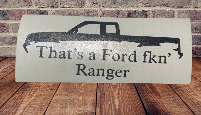 Thats a a Ford Ranger Car Sticker - Etsy