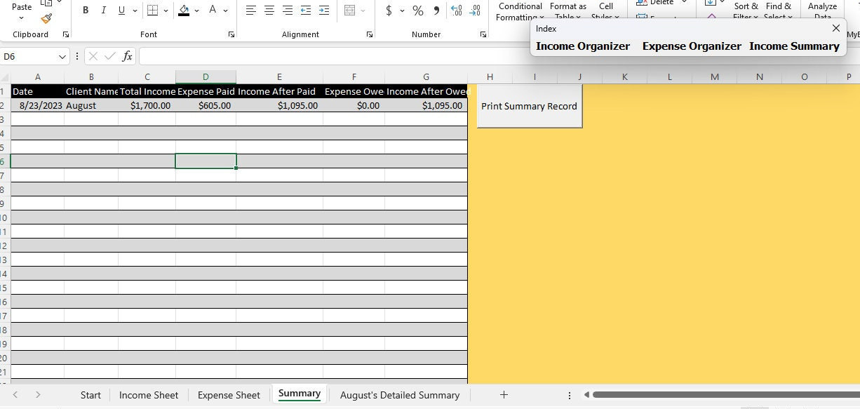 User Friendly Smart Budget - Etsy