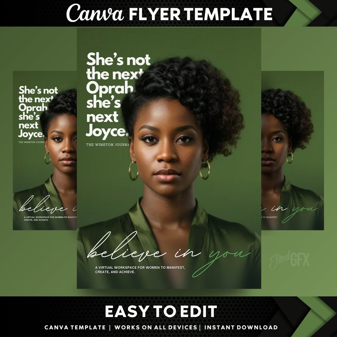 Flyer Template Networking Flyer Women's Empowerment - Etsy