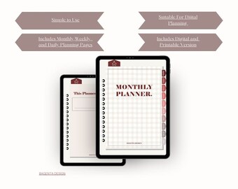 PLANNER NOTEBOOK - Etsy