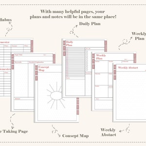 PLANNER NOTEBOOK - Etsy