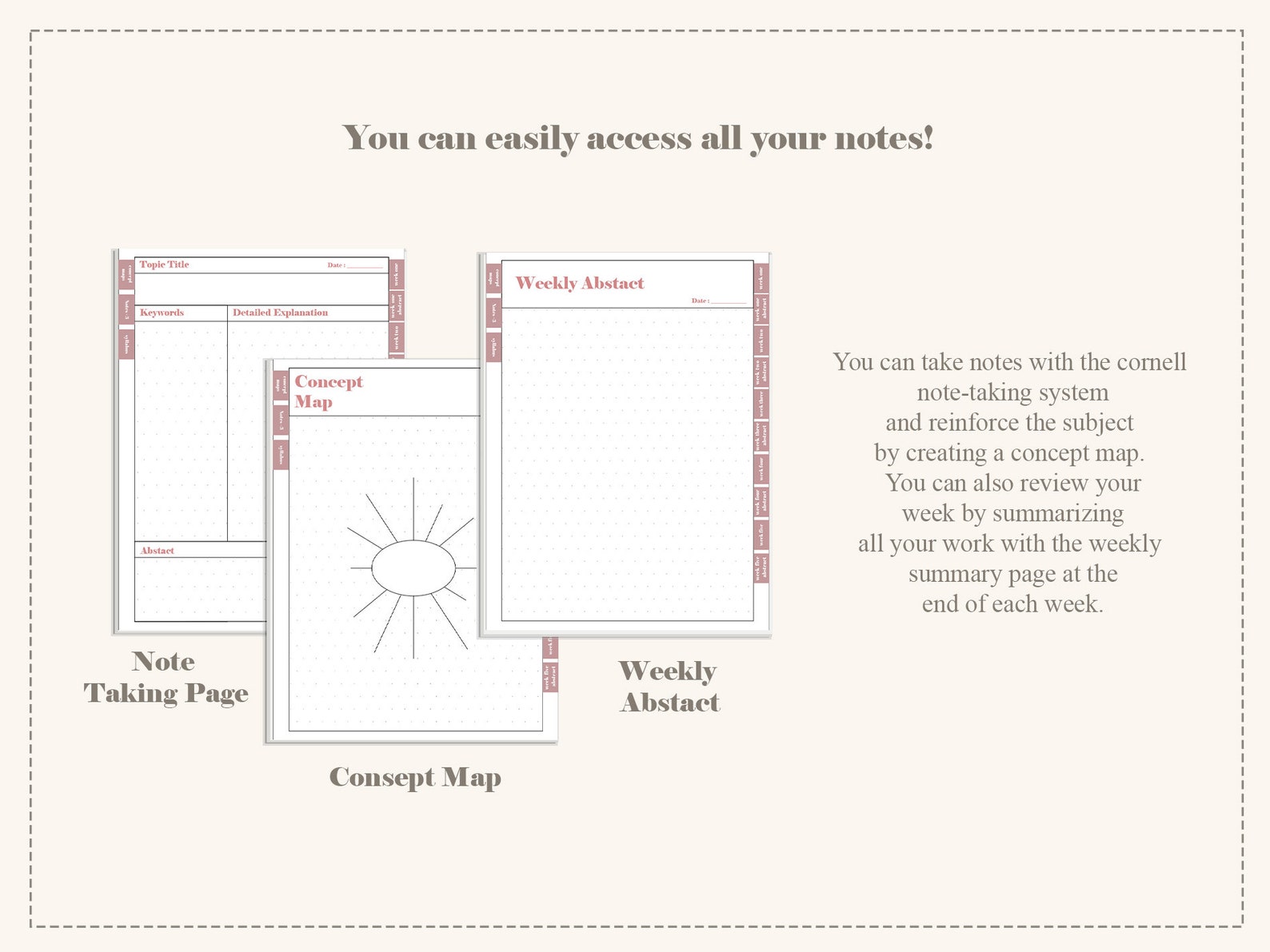 PLANNER NOTEBOOK - Etsy