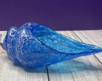 Blown Glass Conch Shell - Etsy
