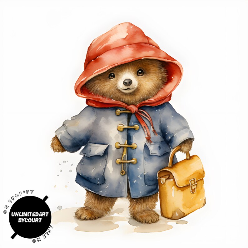 Paddington Bear PNG, Paddington Bear Art, Clip Art, scrapbooking ...