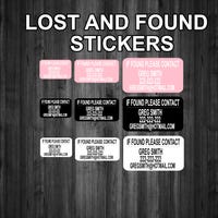 Mini Lost-and-found Stickers With Scan-to-call Feature Durable ...