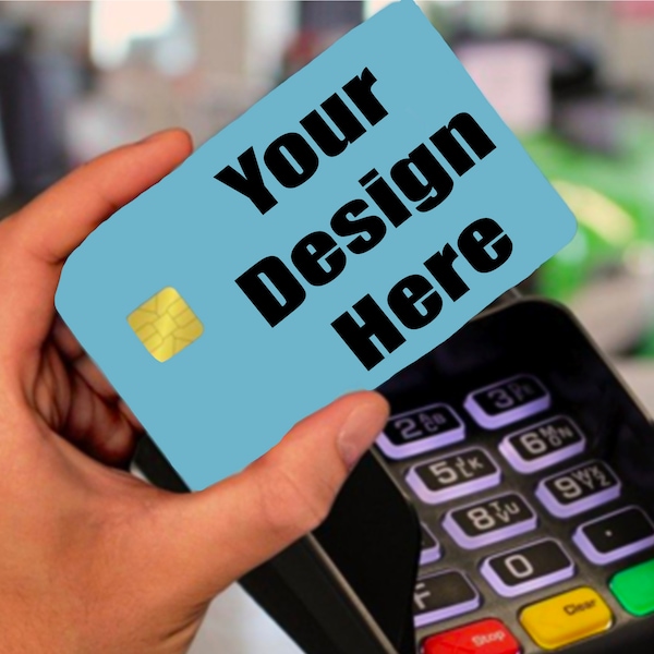 Custom Credit Card Skins - Etsy