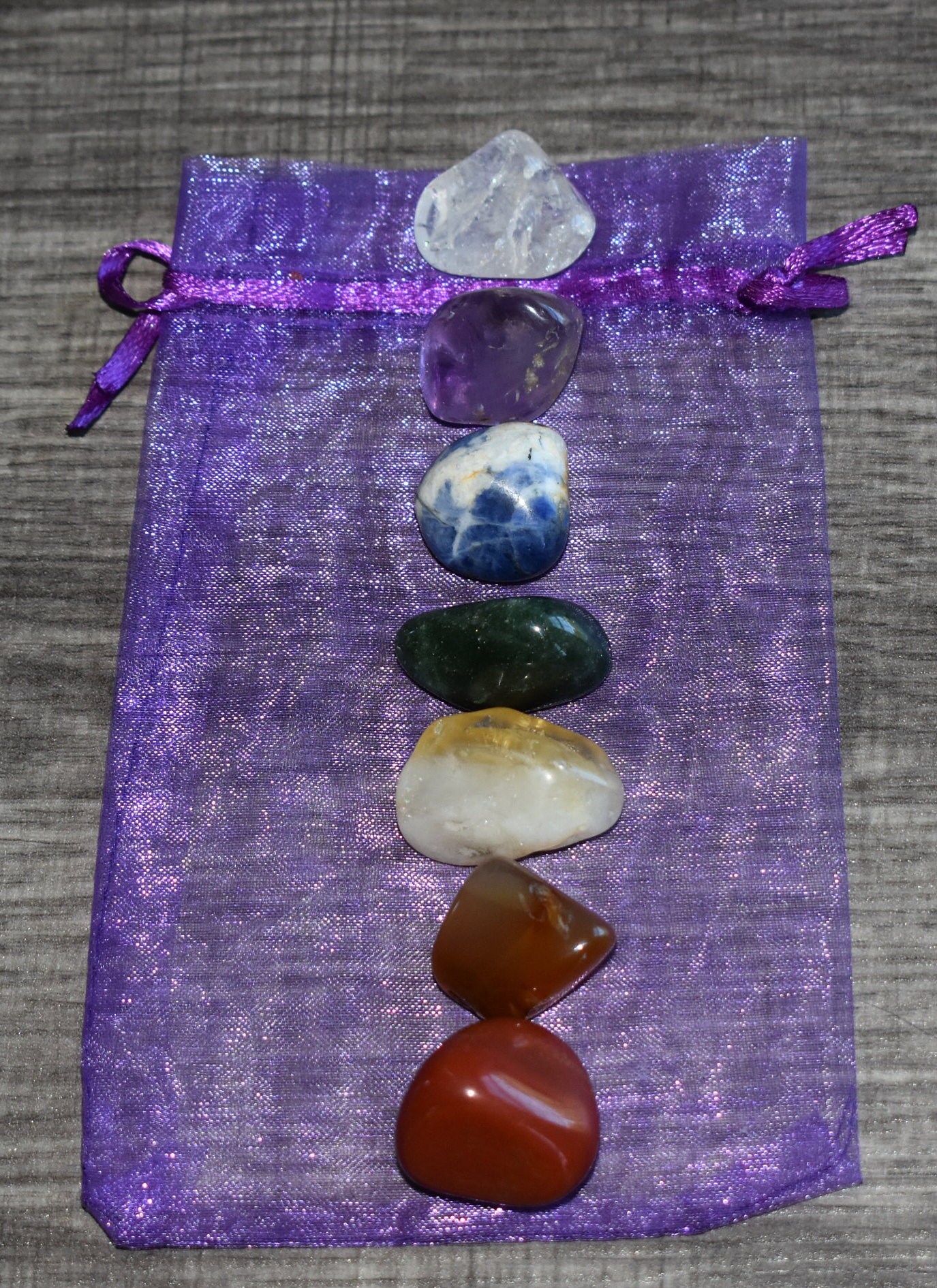 Chakra Balancing Crystals - Etsy