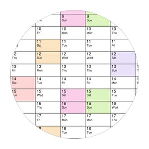 2024-2025 Vertical Academic Wall Calendar | Minimalist Teacher Student ...