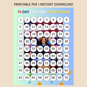 70-day Countdown Calendar for U.S. Elections Track the Road to Election ...