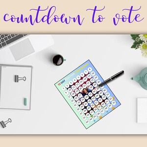 70-day Countdown Calendar for U.S. Elections Track the Road to Election ...