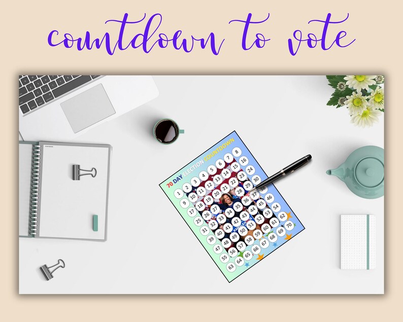 70-day Countdown Calendar for U.S. Elections Track the Road to Election ...