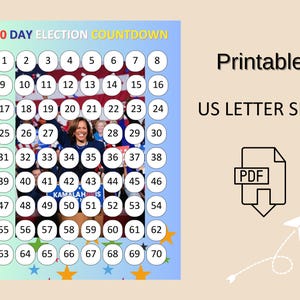 70-day Countdown Calendar for U.S. Elections Track the Road to Election ...