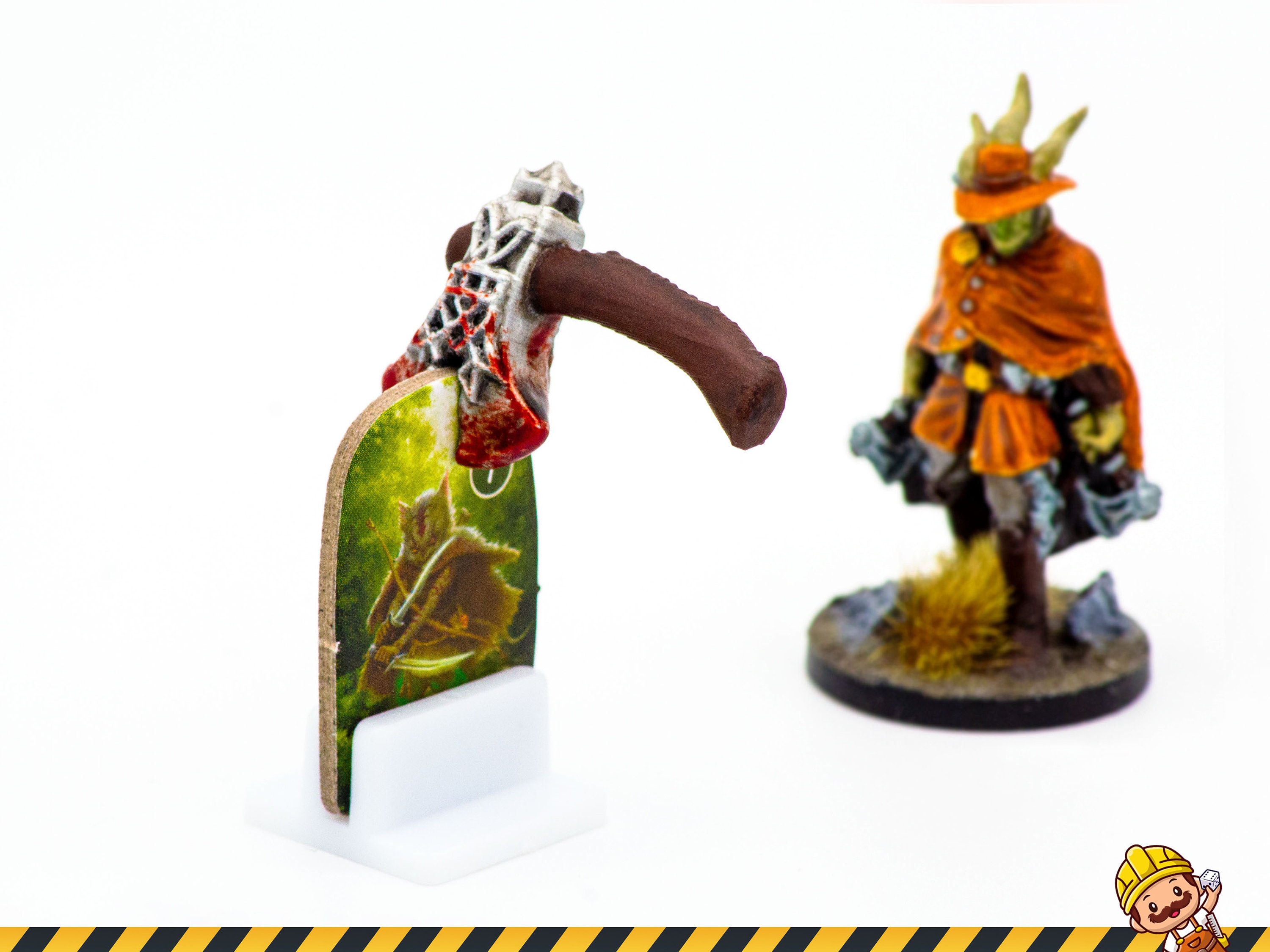 Gloomhaven Jaws of the Lion Hatchet: Painted Axe Monster Pawn - Etsy