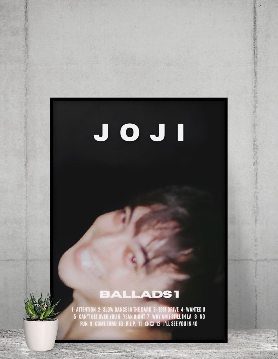 Joji Joji Poster Joji Album Poster Ballads1 Album Poster - Etsy