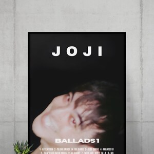Joji Joji Poster Joji Album Poster Ballads1 Album Poster - Etsy