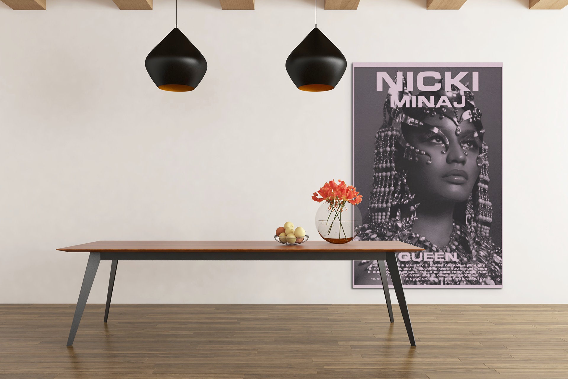 Nicki Minaj Poster | Nicki Minaj Album Poster | Queen Album Poster sold ...